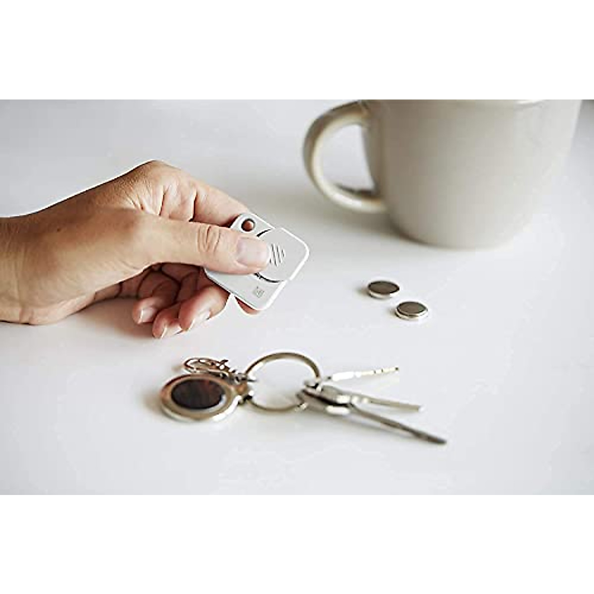 Tile Mate - Key Finder, Phone Finder, Anything Finder - Item Locator - Non Retail Packaging - 1 Pack White RT-16004/MATE