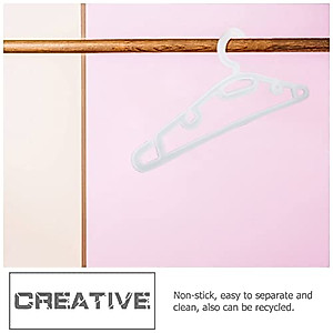 VICASKY 2Pcs Silicone Clothes Hanger Mold DIY Hanger Mold Manual Coat Hanger Art Molds