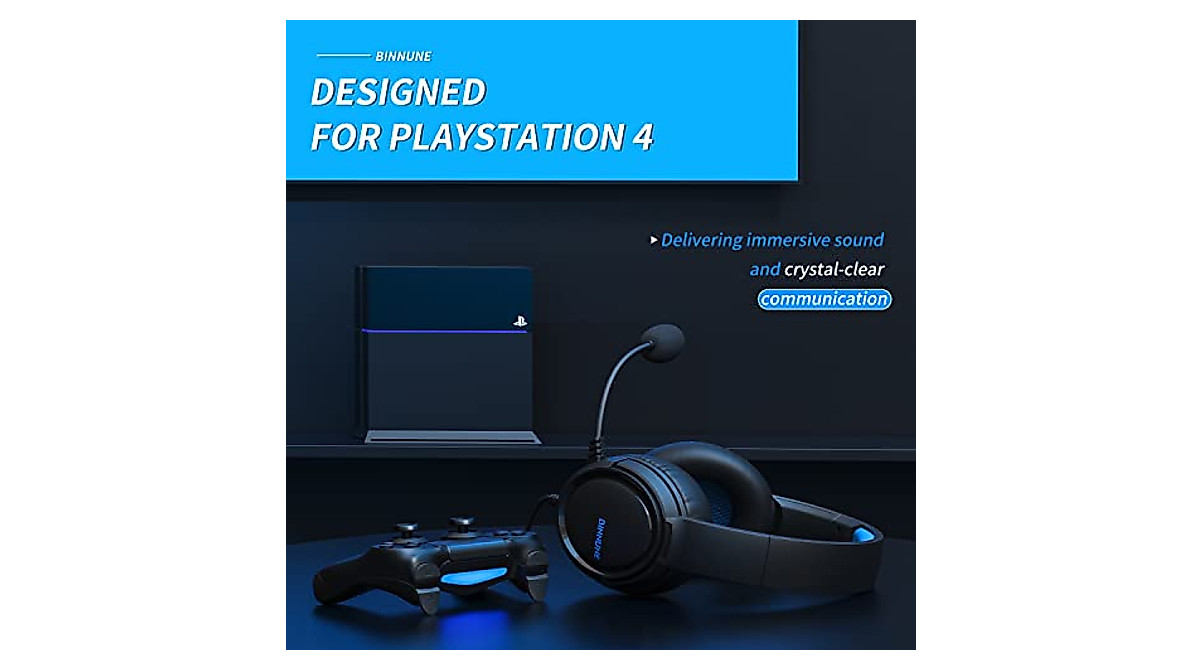 BINNUNE Gaming Headset – Immersive Sound & Comfort for Gamers