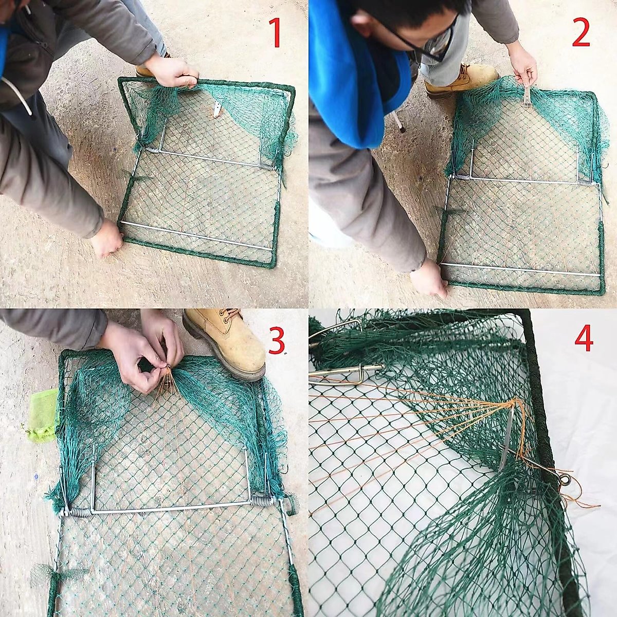 Bird Net Dird Net Trap Live Dove Mousetrap Rabbit Hunting Quail Cage Sparrows Squirrels Trapping Bird Trap 24''X20''
