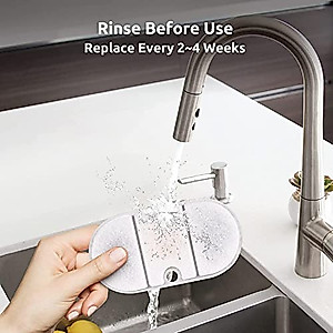 VinDox 32 Packs Replacement Cat Water Fountain Filters Compatible with PETLIBRO Capsule Pet Water Fountain: PLWF002,71oz/2.1L Ultra Quiet-BPA-Free, Two Flow Modes Pet Water Dispenser