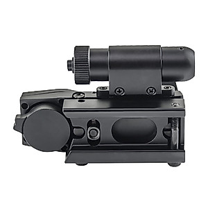 Beileshi Reflex Sight,4 Reticle Red & Green Dot Sight Optics with Integrated Red Laser Sight Less Than 1mW Output
