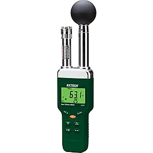 Extech HT200 Heat Stress WGBT Meter , Black