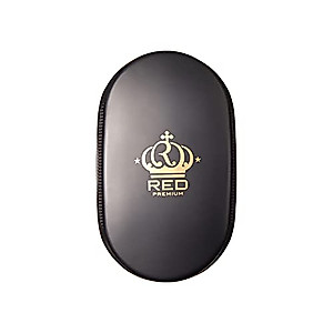 Red by Kiss Bow Wow X Twist King Luxury Twist Styler Washable, Durable, Crumb Free, Twist Brush for Afro Curl (Curved&Dense)