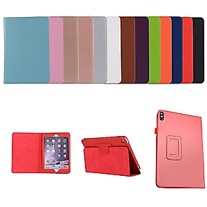 MEOORHE Sleek Comfortable Sleek Leather Tablet Case for Samsung Galaxy A7 Lite A8 A 10.5 A 10.1 Stable Stand Folio Design Edge Reinforced Protector Cover Bumper(Purple,A 10.1 2019 T510)