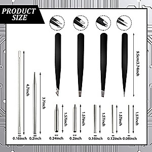24Pcs Metal Puzzle Tool Set DIY Metal Model Kits Tools with Clippers Edge Bending Tool Tab Twisting Tool Cylinder Cone Shape Bend Assist Tool Wire Wrapping Mandrel Ball Stylus and Bag for Metal Puzzle