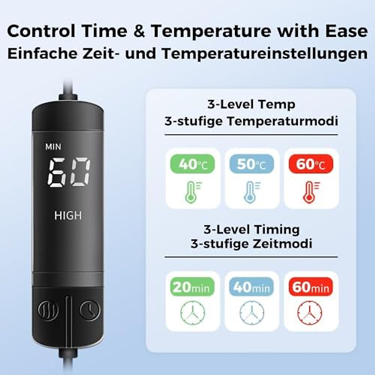 Aroma Season Heated Eye Mask, Warm Eye Compress for Dry Eyes Stye MGD and Blepharitis, Moist Heat Treatment to Unclog Lacrimal Glands (Light Gray)