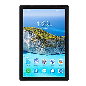 fannay Business Tablet, 10.1in FHD HD Tablet 8GB RAM 256GB ROM Octa Core CPU for Working (US Plug)