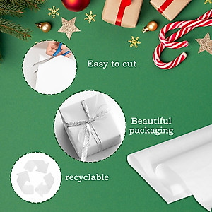 1000 Sheets 20"X15" White Tissue Paper Bulk for Gift Bags - Wrapping Tissue Paper for Birthday Weddings Showers Gift Packaging Arts Craft Party Favor Decoration Wrapping Supplies