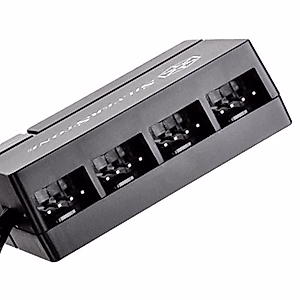 SilverStone PWM Fan Hub System Cables, Black (CPF04)