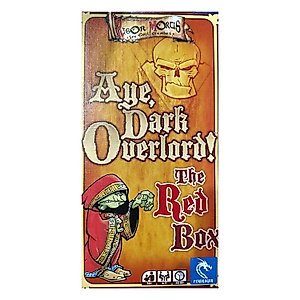 Pendragon Game Studio Aye, Dark Overlord! The Red Box - Card Game, Fantasy Party Game Filled with Humor, RPG Game, Pendragon Game Studio, for 4-7 Players, 30-60 Minute Playing Time, Ages 14+