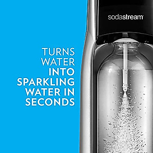 SodaStream Jet Sparkling Water Maker, Kit w/60l Cylinder, Silver