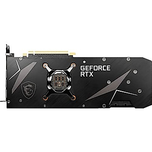 MSI Gaming GeForce RTX 3080 LHR 10GB GDRR6X 320-Bit HDMI/DP Nvlink Torx Fan 3 Ampere Architecture OC Graphics Card (Ventus 3X Plus)