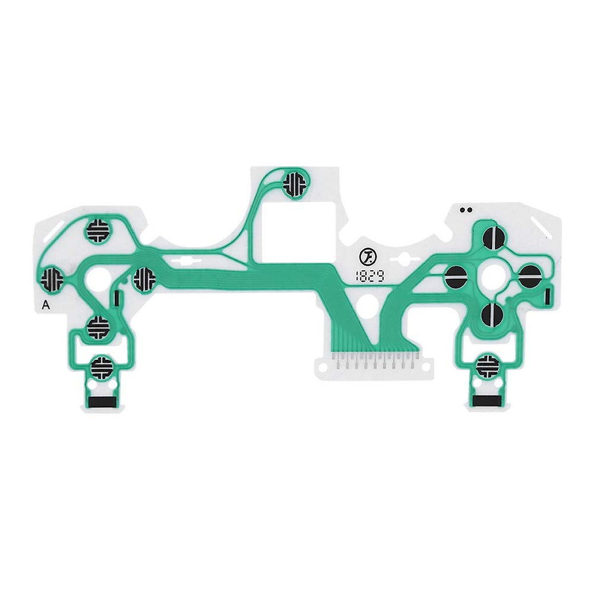 YOKATA Conductive Film, 10Pcs Ribbon Circuit Board Film Cable Replacement Part Green for Sony 4 Controller