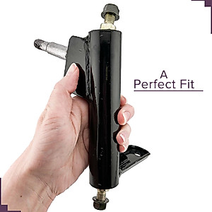 AlveyTech Left Spindle Steering Knuckle for the Coleman KT196 Go-Karts - Replacement Durable Off-Road 4-Wheeler Quad Parts, 196cc 6.5 Hp Gas Powered Go-Kart Vehicle Suspension Accessories, DIY Install