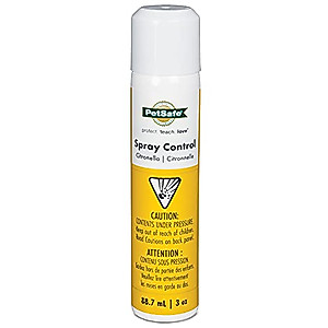 PetSafe Citronella Spray Can Refill for Spray Bark Control Collars and Remote Trainers