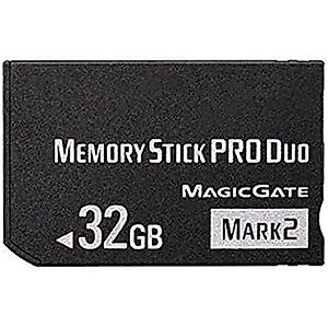 LILIWELL Original 32GB High Speed Memory Stick Pro Duo Mark2 32gb Cards PSP Game Camera Memory Card