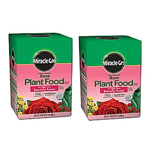 Miracle-Gro VB02199 Plant Food Water Soluble Rose, 1.5 lb,