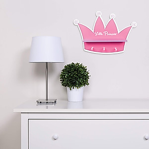 Trend Lab Tiara Shelf with Peg Hooks
