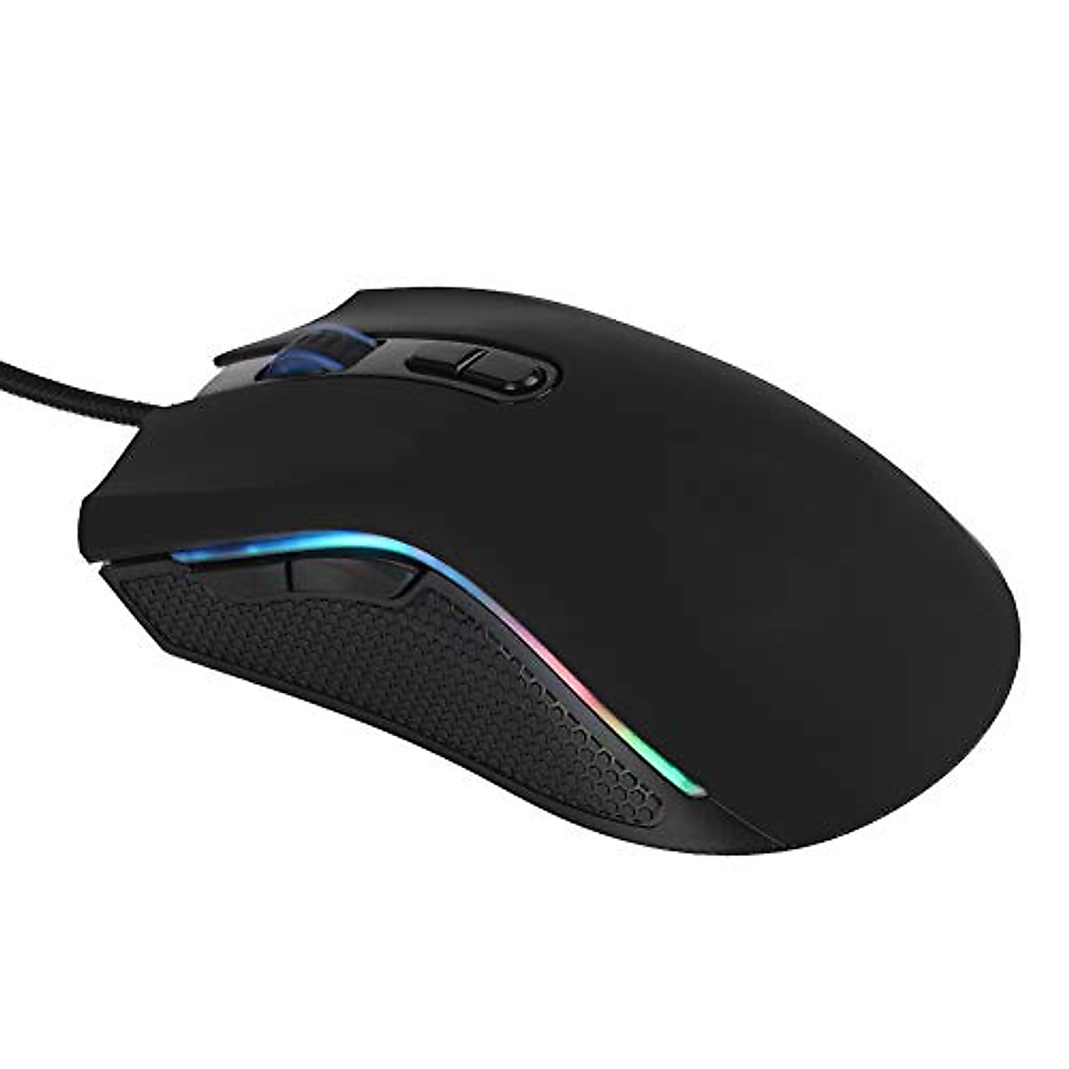 Gojiny Gamer Mice 7 LED Backlits Wired RGB Optical Gaming Mouse 1200 1600 2400 3200DPI for Windows 7 8 10 2000 XP