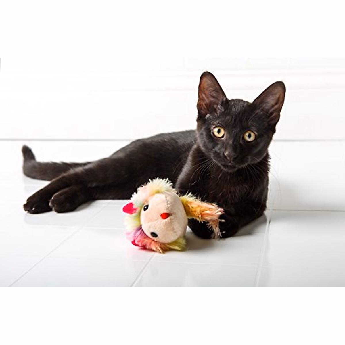 HARTZ Just For Cats Running Rodent Vibrating Plush Mouse Cat Toy