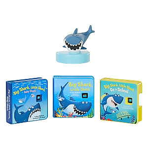 Little Tikes Story Dream Machine Big Shark, Little Shark Story Collection, Storytime, Books, Random House, Audio Play Character, Gift and Toy for Toddlers and Kids Girls Boys Ages 3+ Years