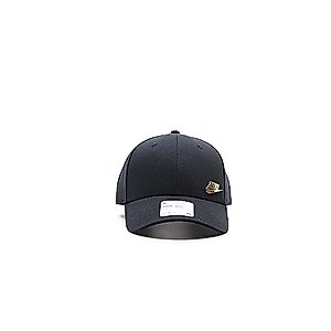 NIKE Baseball, Black/(Metallic Gold), One Size