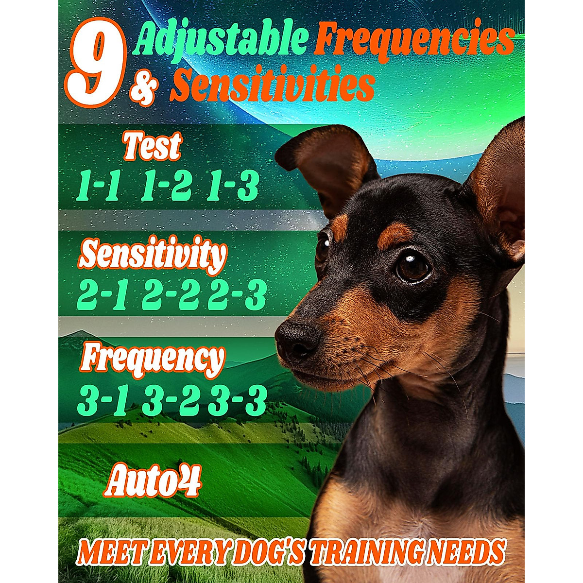 Anti Barking Device, 1500 mAh Rechargeable Ultrasonic Dog Barking Deterrent Devices Safe for Dogs, 2-in-1 Dog Barking Control Devices Up to 50 Ft Range Dog Training & Behavior Aids