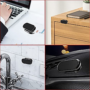 TIQUS [3 Pack] Car Magnetic Phone Mount, Upgrade 8X Magnets Strong Magnet Cell Phone Holder,Dashboard 360° Rotation & Degrees View, for All Smartphone and Cellphone