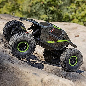 Axial RC Truck 1/24 AX24 XC-1 4WS Crawler Brushed RTR (Includes Everything Needed No Other purchases Required), Green, AXI00003T1