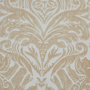 Dolonm Accent Chair with Arms Mid Century Modern Decorative Side Chair Upholstered Reading Chair with Wood Legs Nailhead Studded Wingback Linen Fabric Chair for Living Room Bedroom, Beige