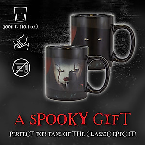 Paladone Pennywise Heat Change Mug - IT Horror Movie Drinkware