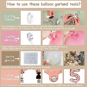 Boho Balloon Garland, 115PCS Beige Balloons Neutral Balloon Arch Kit with Champagne Balloon White Sand Double Stuffed Balloons for Birthday Party Wedding Bridal Shower Decorations (Beige)