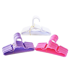 MBD 36 Pack Sturdy Hangers for 18 Inch Girl Doll Clothes- 18 Inch Doll Clothes Hanger