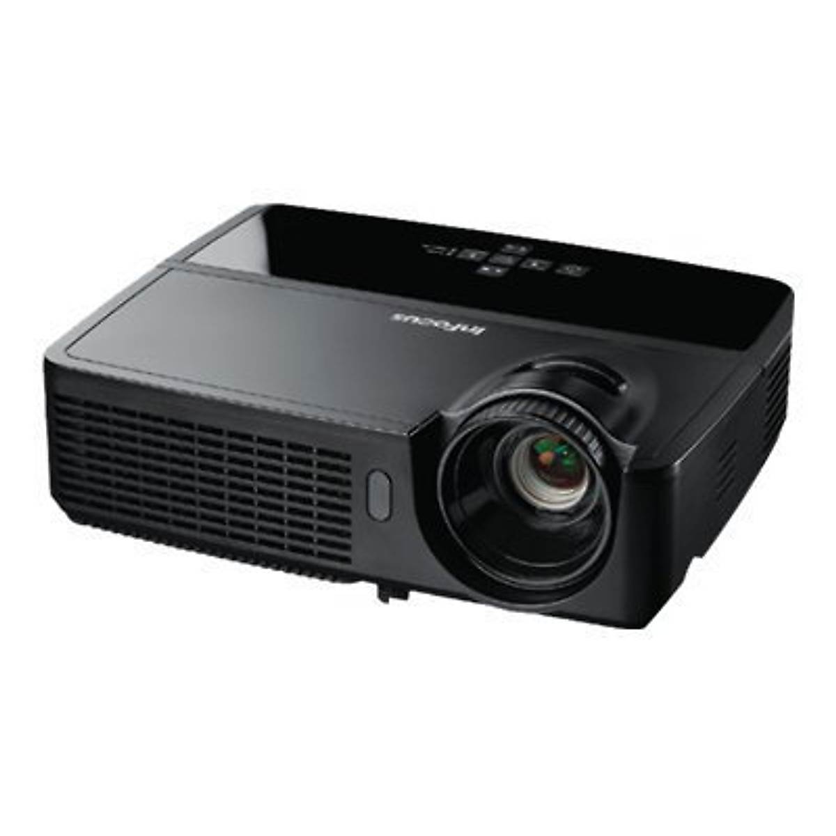 InFocus IN2124 3D Ready DLP Projector HDTV 1024x768 XGA 4000:1 3200 lumens 4:3 HDMI USB VGA Speaker Ethernet