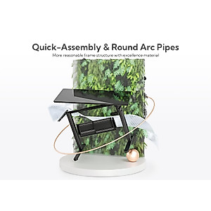 INNOVAR Glass Standing Desk with Drawers, 48×24 Inch Adjustable Stand Up Desk, Quick Install Home Office Computer Desk, Black