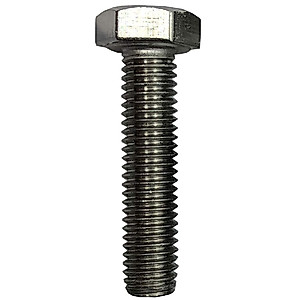 1/4" x 1" - 20. 304-STAINLESS STEEL - HEX HEAD BOLT - 304 GRADE. General Purpose - Hurricane Bolt (50)