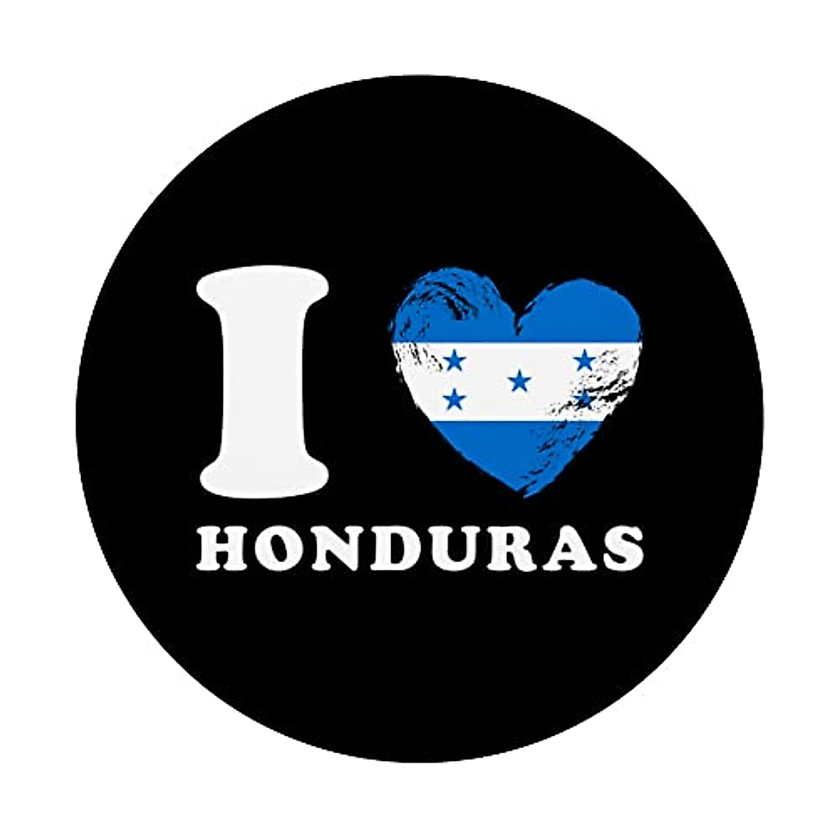 I Love Honduras - Heart Flag Honduras PopSockets Swappable PopGrip