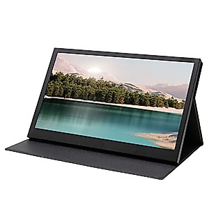 WWJ 13.1/15.4/17.1 Inch Portable Monitor Including Smart Case, 16:9 (Size : 15.4")