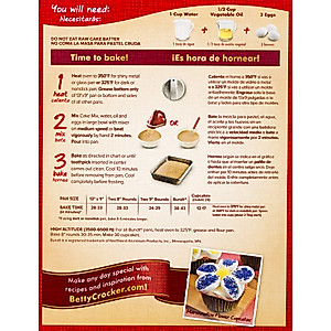 Betty Crocker Super Moist Butter Pecan Cake Mix and Betty Crocker Whipped Buttercream Frosting Bundle - 2 of Each - 4 Items