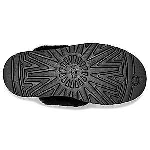 UGG Women's FUNKETTE Chunky Sequin Slipper, Black, 12