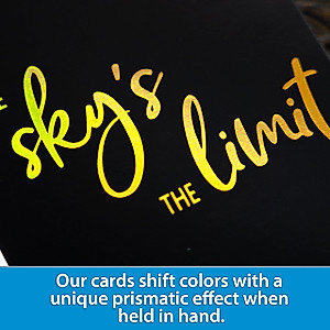 YoMont 24 Pack Gold Foil Graduation Cards 2024 - Money Holder Pack of 24 with Envelopes - Gift Card & Party Supplies for College & High School Graduations