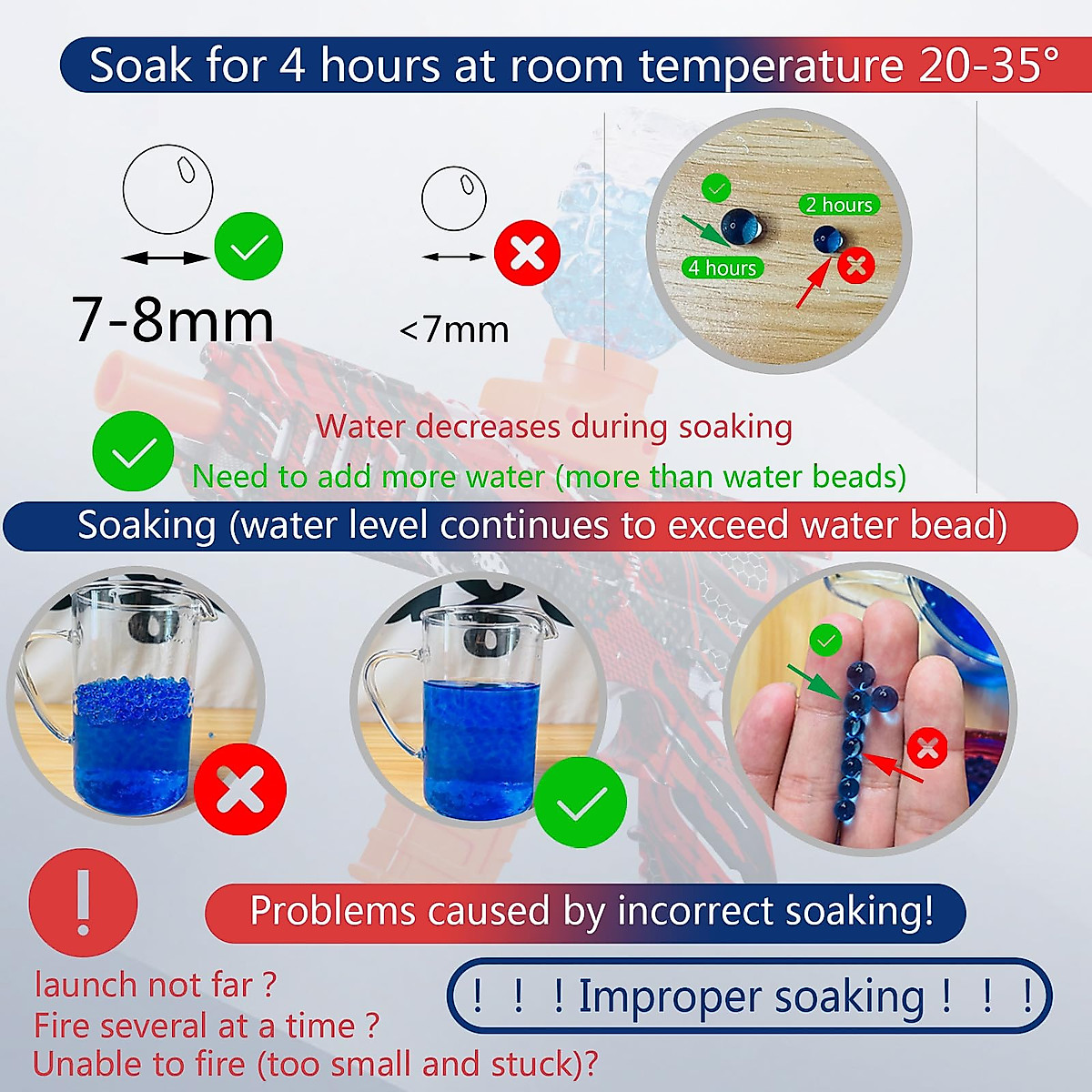 Toy Pirate Foam Blaster for Kids with Soft Foam Darts 20pcs Themed Pirate Buccaneer Costume Accessory for Boys Teen Old Year Ages Gift (red)