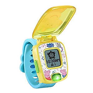 VTech Peppa Pig Learning Watch, Blue, 3-6 years