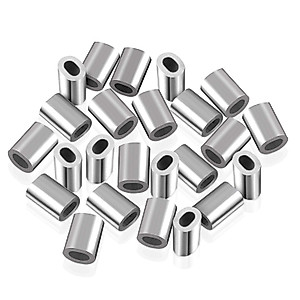 Strong Clear Nylon Fish Wire for Hanging Christmas Decor and 50 Loop Sleeve (218 Yd.)