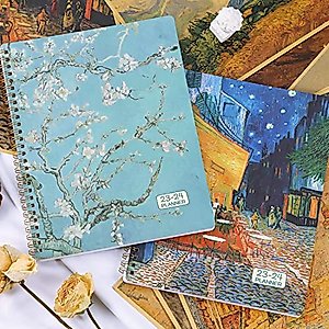 2023-2024 Planner - Planner/Calendar 2023-2024, Jul 2023 - Jun 2024, 2023-2024 Planner Weekly and Monthly with Monthly Tabs, 8" x 10", Strong Twin- Wire Binding, Flexible Hardcover, Daily Organizer