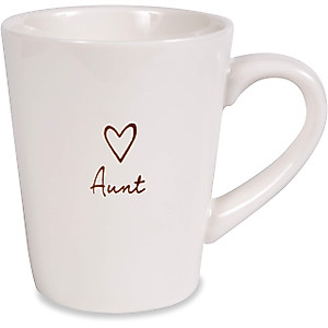 Pavilion Gift Company - 19560 Pavilion Gift Company Aunt Cup, 15 oz, Cream