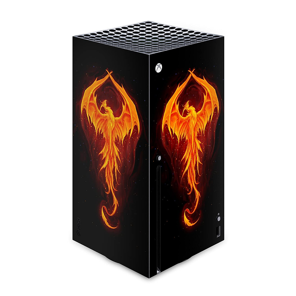 Head Case Designs Officially Licensed Christos Karapanos Dragon Phoenix Art Mix Vinyl Sticker Gaming Skin Decal Cover Compatible With Xbox Series X Console