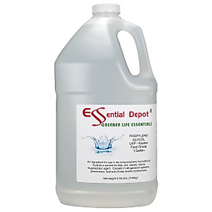 Propylene Glycol - USP - Kosher - Food Grade - USP - Kosher - 8 lb 9 oz net wt in a 1 Gallon Safety Sealed HDPE Container with resealable Cap