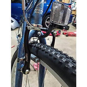 CYSKY Mountain Bike V-Brakes Set Replacement for Most Bicycle, Road Bike, MTB, Include 2 Pieces Aluminum Alloy V Brake Front Rear Pair